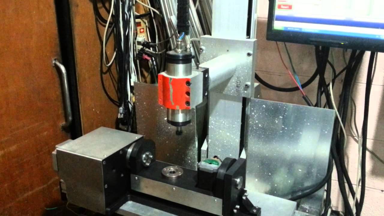 Mini cnc 5 Axis Step_1.mp4 - YouTube
