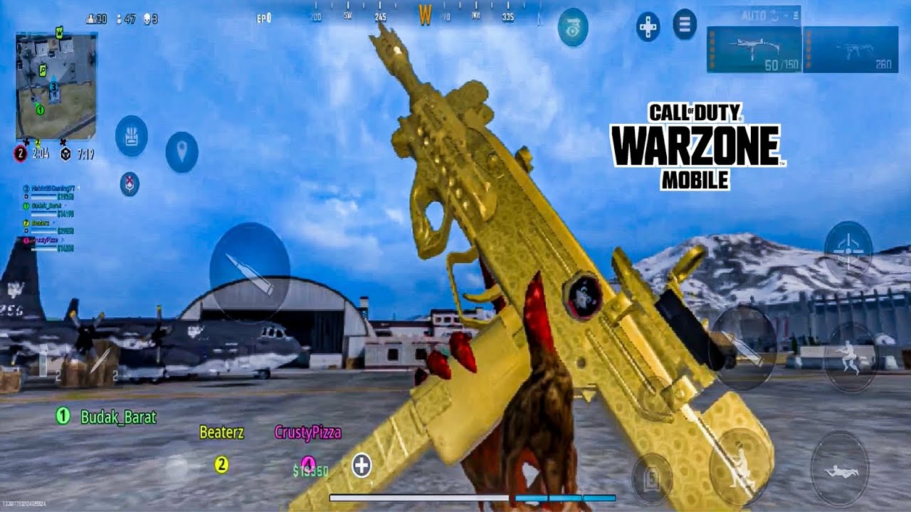 Warzone Mobile Low End Device 8 GB RAM Gameplay - YouTube