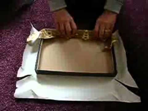 How to wrap a shoebox for charity ... - YouTube