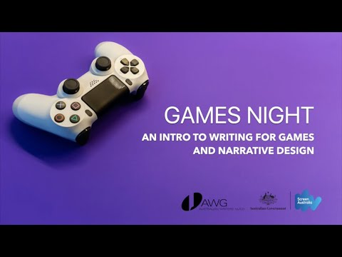 Games Night: An intro to writing for games and narrative design - YouTube