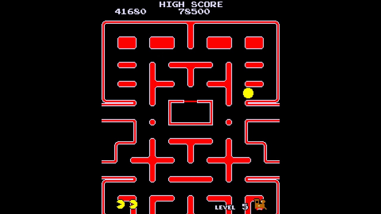 Pac-Man 37 - Random default (high score of 83,080) - YouTube