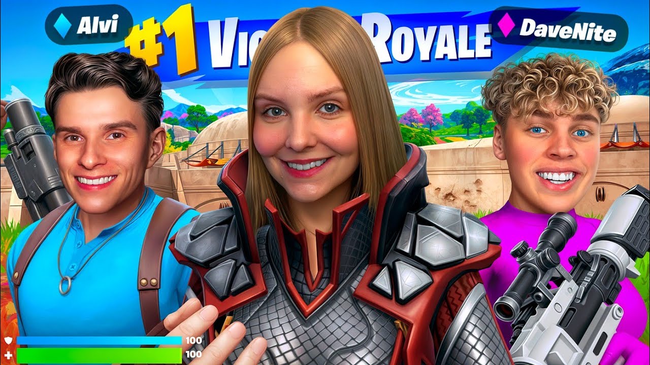 ERSTES MAL mit ALVI & DAVE in FORTNITE - und DAS ist passiert! 😱 - YouTube
