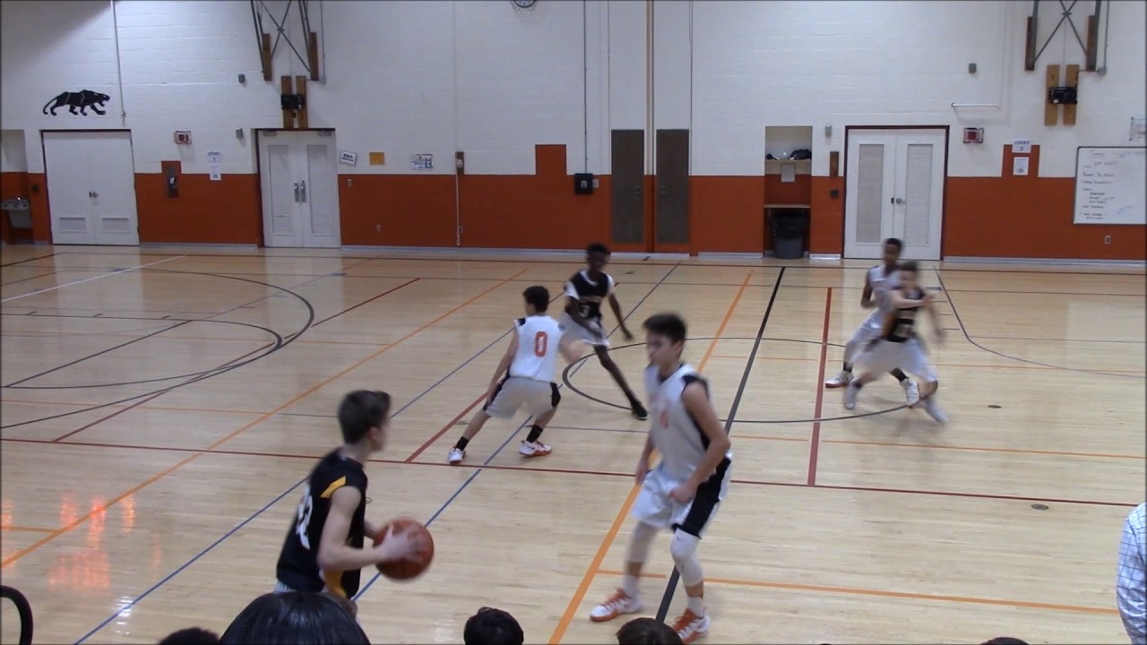 Central York Middle School Boys Basketball vs. Red Lion 1/19/17 - YouTube
