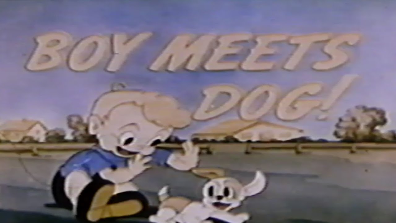 BOY MEETS DOG! (1938/1990) — Cartoon Classics: Woody Woodpecker [VHS ...