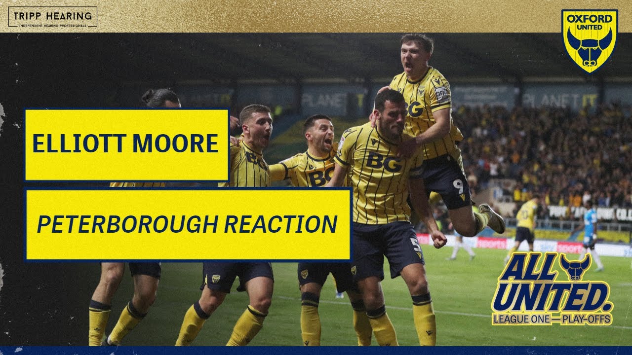 Elliott Moore on Peterborough victory - YouTube