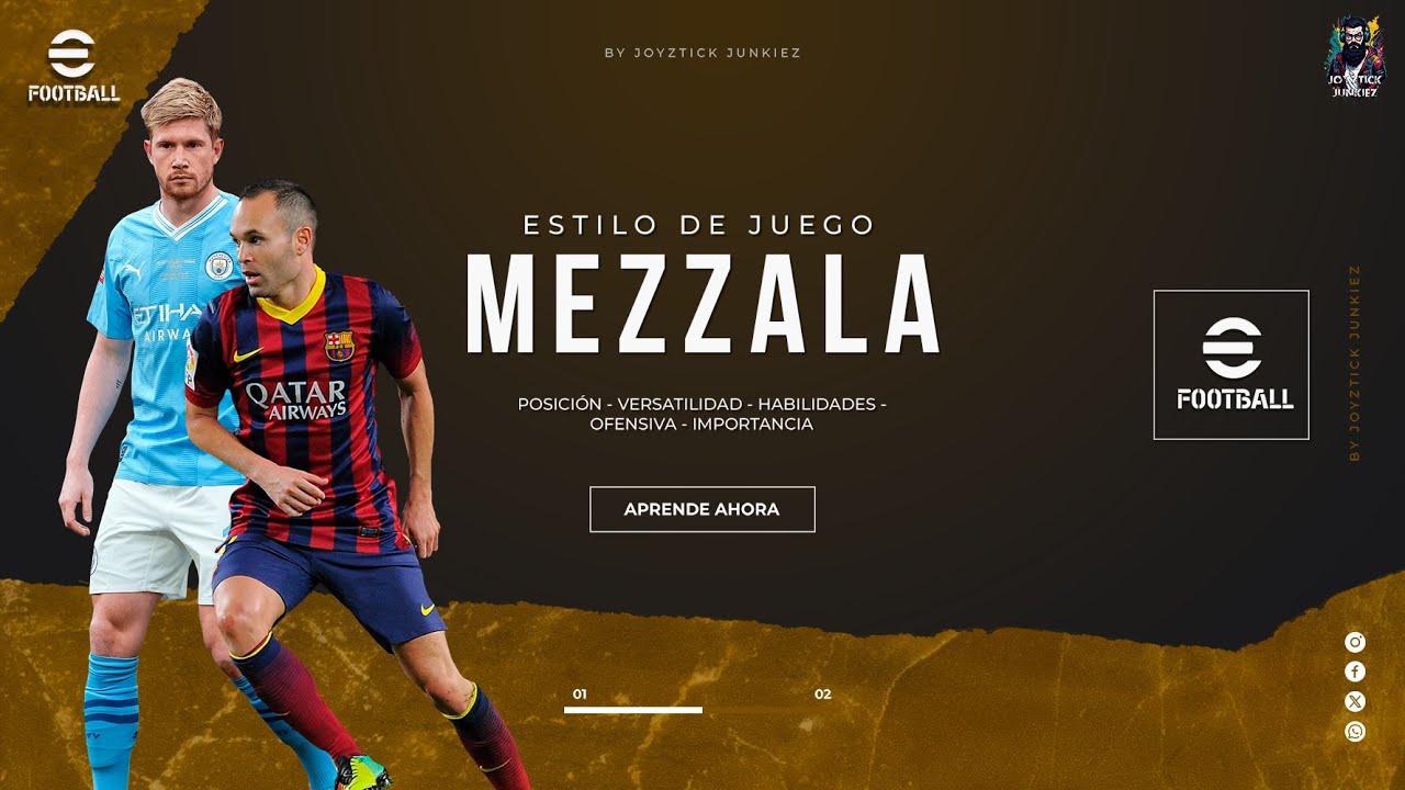 Mezzala: el secreto para dominar el centro del campo en #efootball 2024 ...