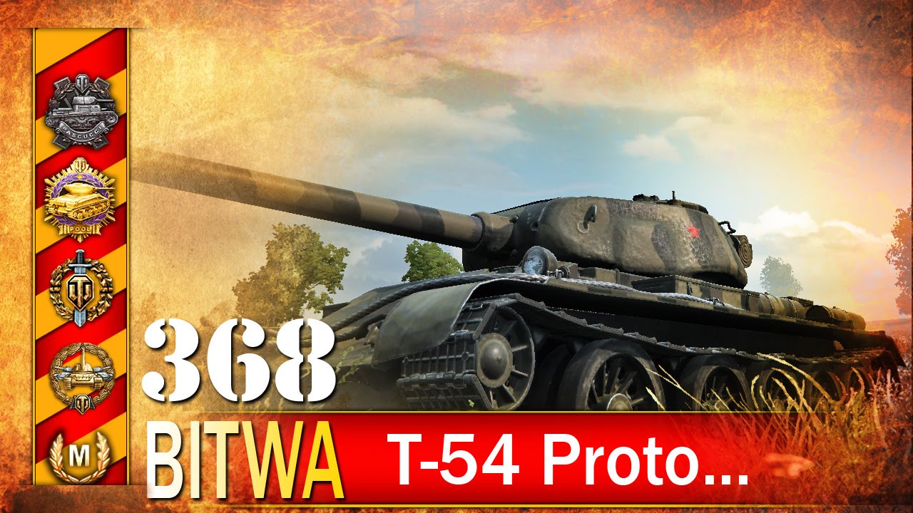 T-54 first prototype i bushi89 - BITWA - YouTube