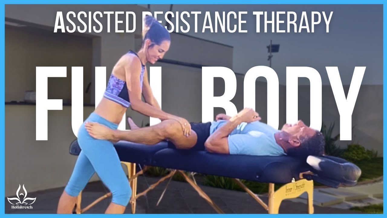 Assisted Resistance Stretch for Full Body | Relieve Tension & Improve Flexibility - YouTube