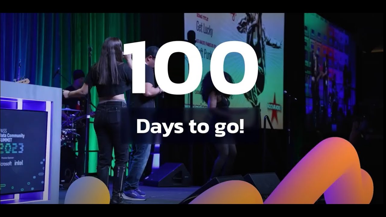 100 days to go until PASS Data Community Summit 2024 - YouTube