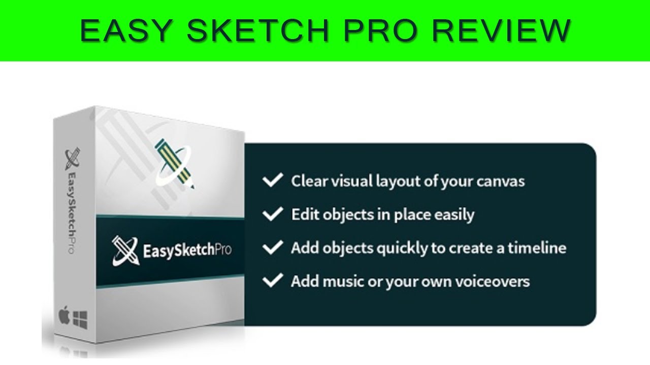 Easy Sketch Pro - White Board Video Software Review - YouTube