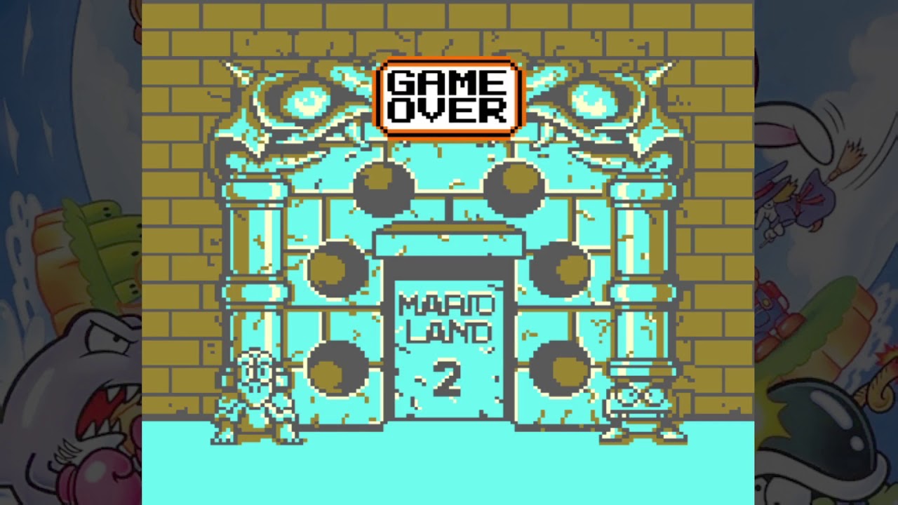 Super Mario Land 2: 6 Golden Coins - Game Over (GB) - YouTube