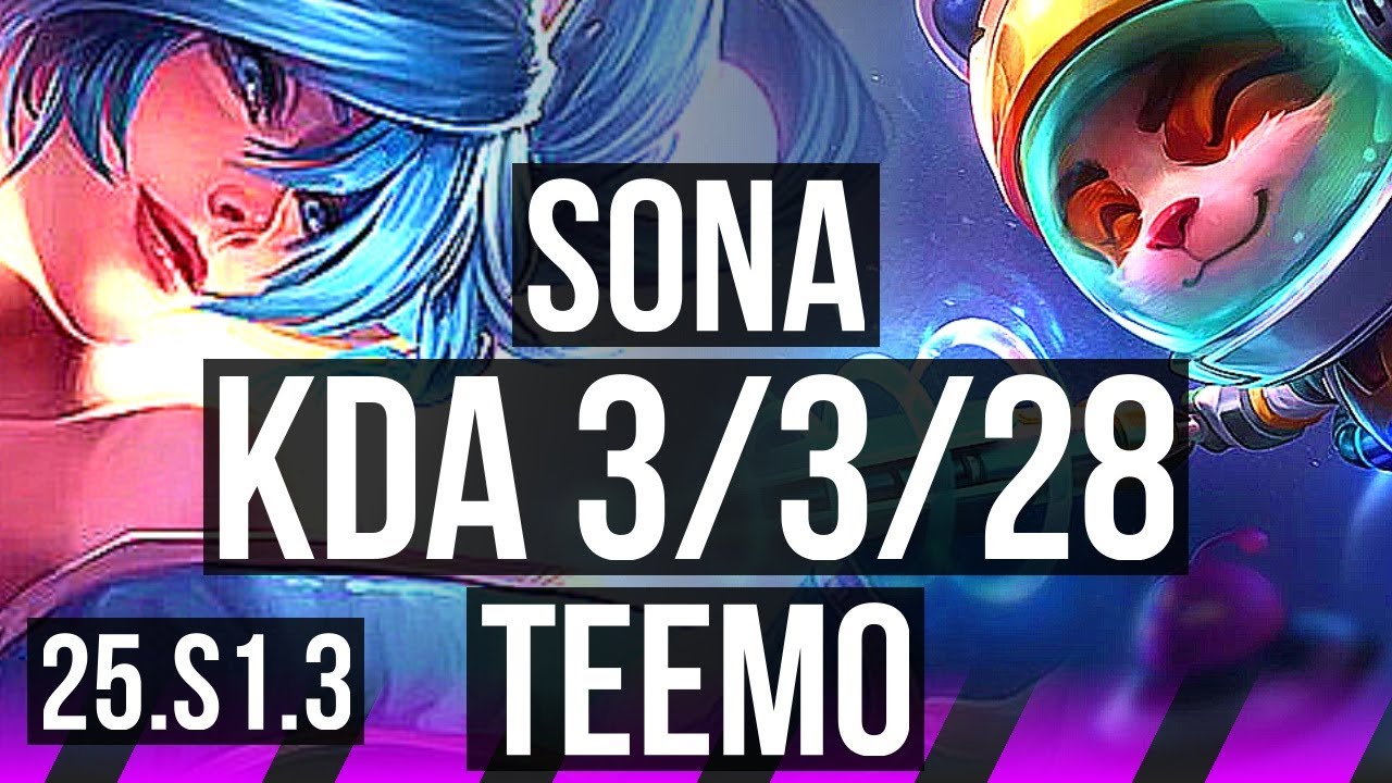 SONA & Ezreal vs TEEMO & Kai'Sa (SUP) | 18k DMG | KR Master | 25.S1.3 - YouTube