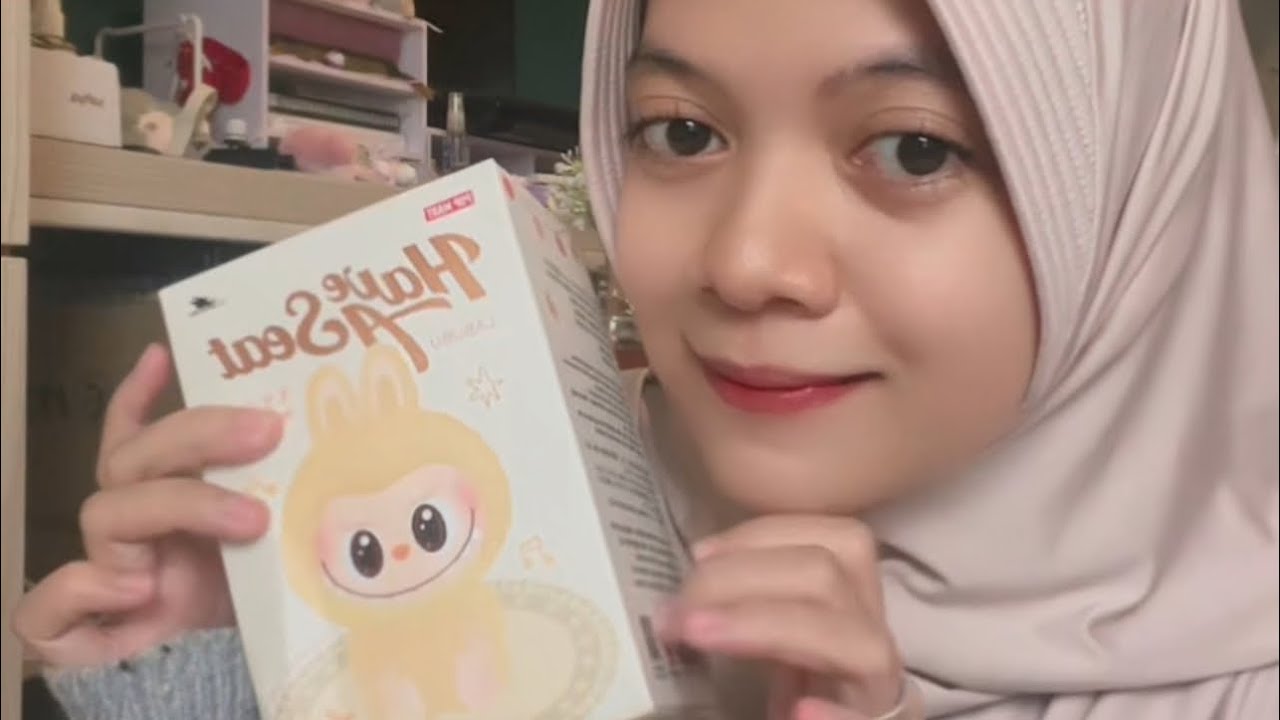 (FULL) UNBOXING 1 SET LABUBU V2 HAVE A SEAT! BERBURU LABUBU DADA PINK ...