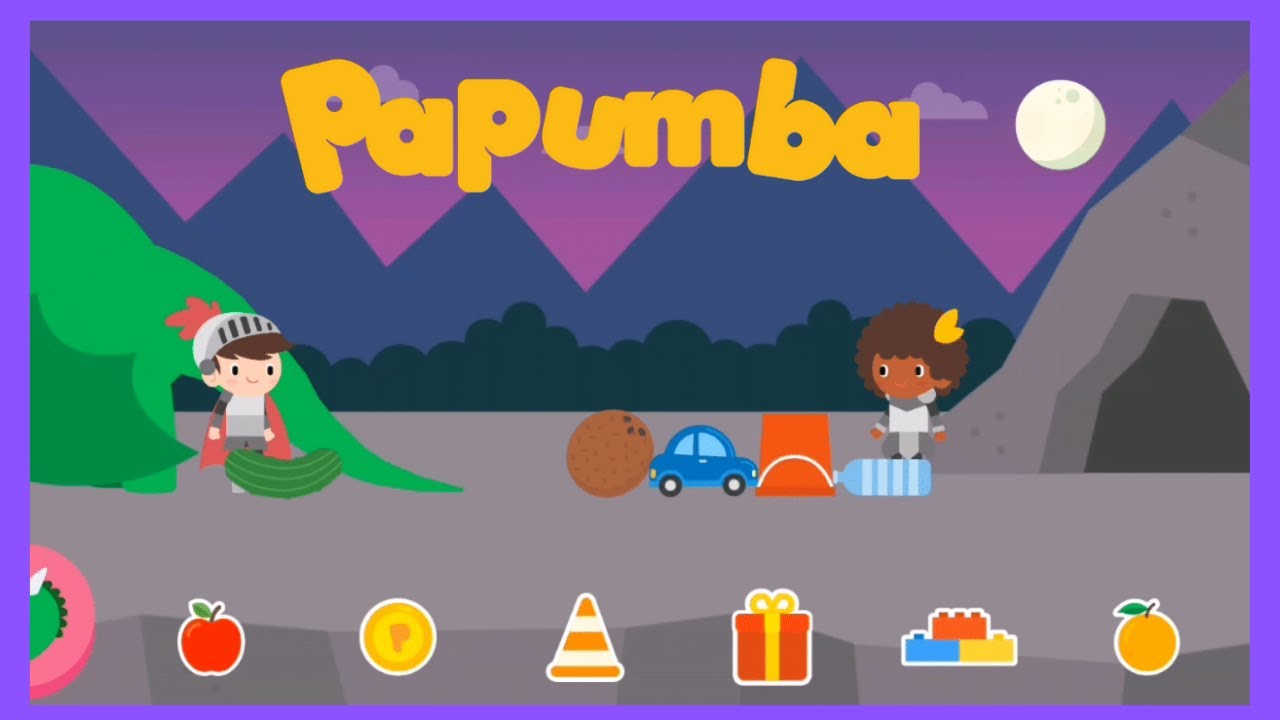 Papumba academy | EXPLORANDO FORMAS E A GRAVIDADE | jogo educativo ...