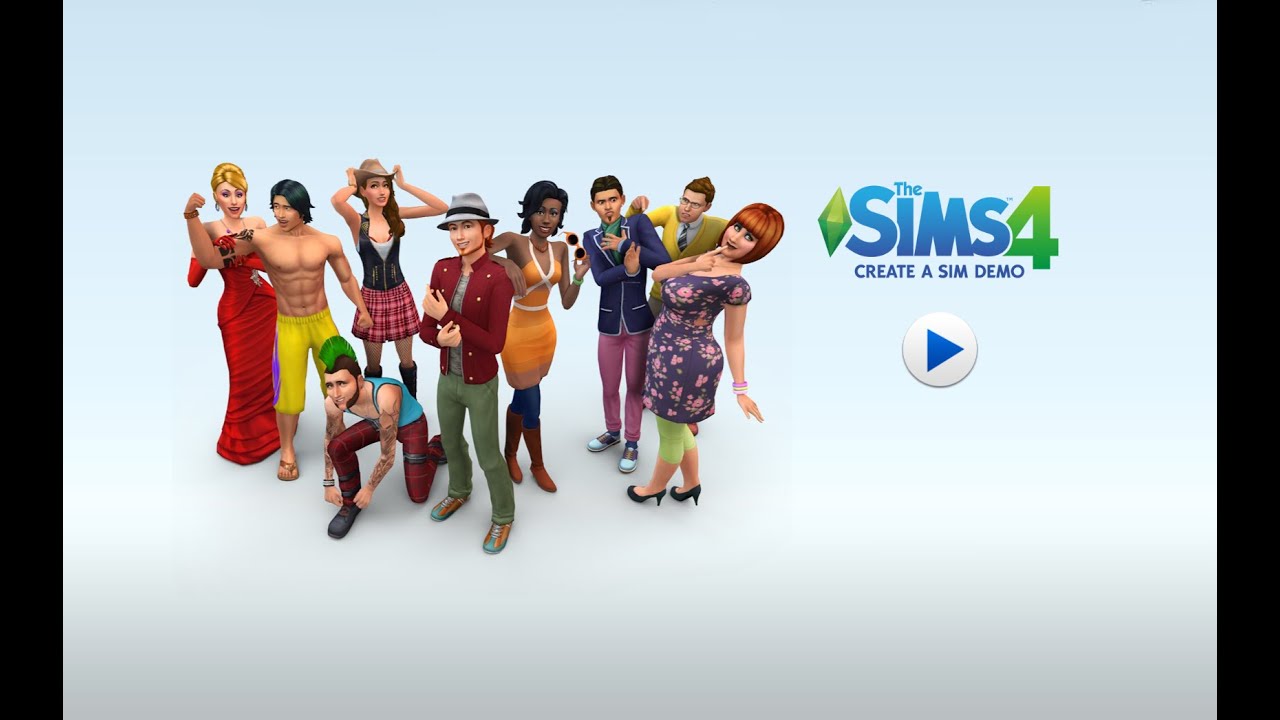 The Sims 4 CAS Demo Gallery Tutorial - YouTube
