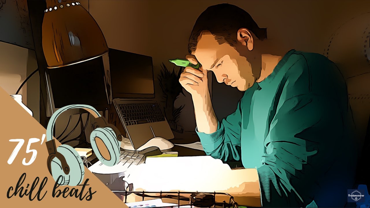COME WORK WITH ME | chill beats to focus | 75 min. | early morning ...