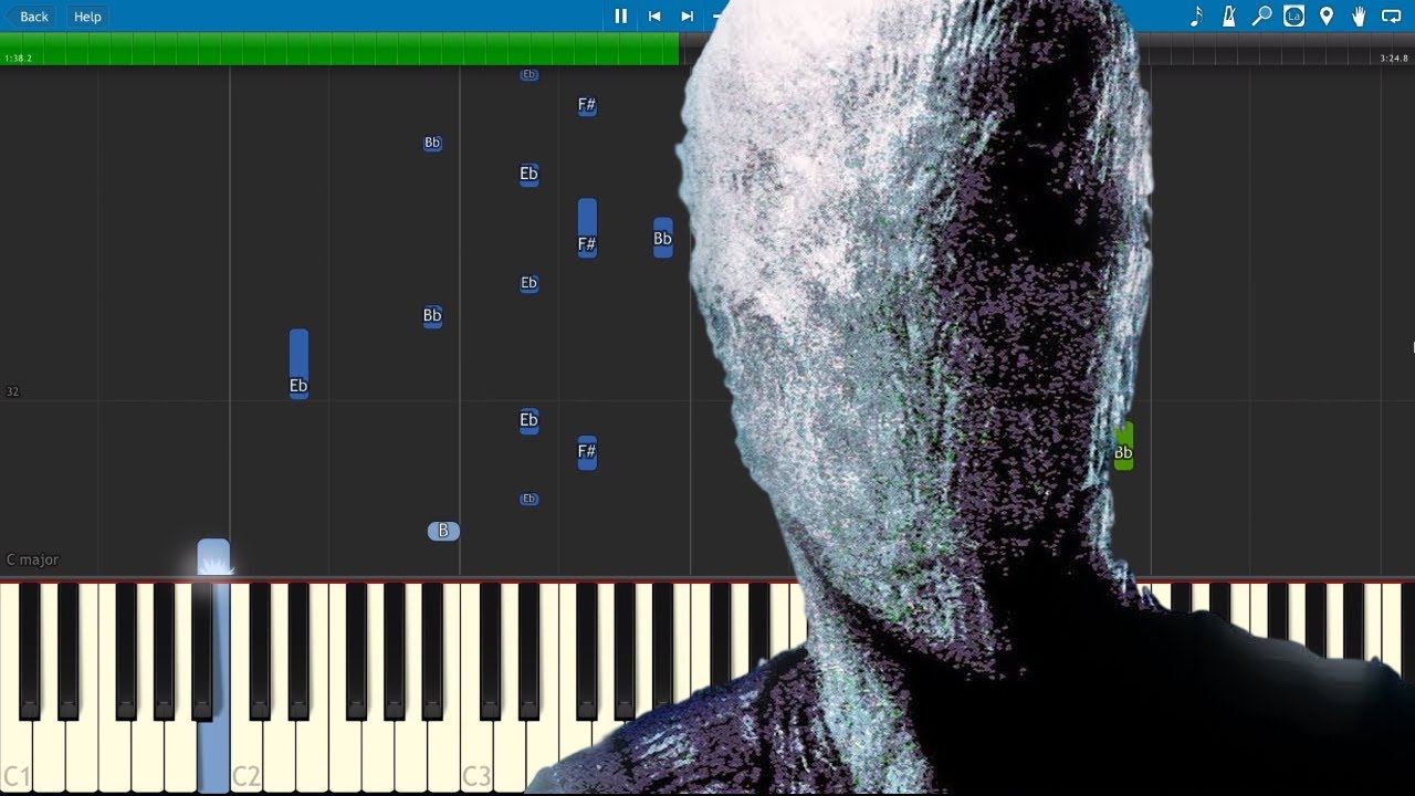 Slender Man Song - I Got Ya - Piano Cover/Tutorial - #NerdOut - YouTube