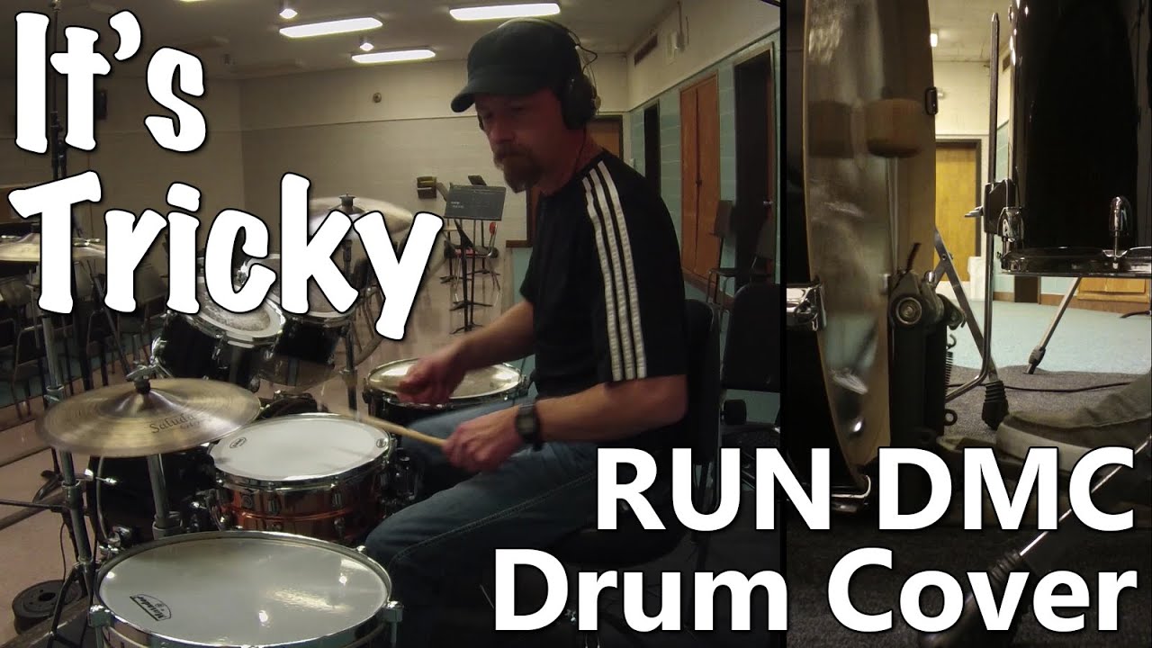 RUN DMC - It's Tricky Drum Cover - YouTube