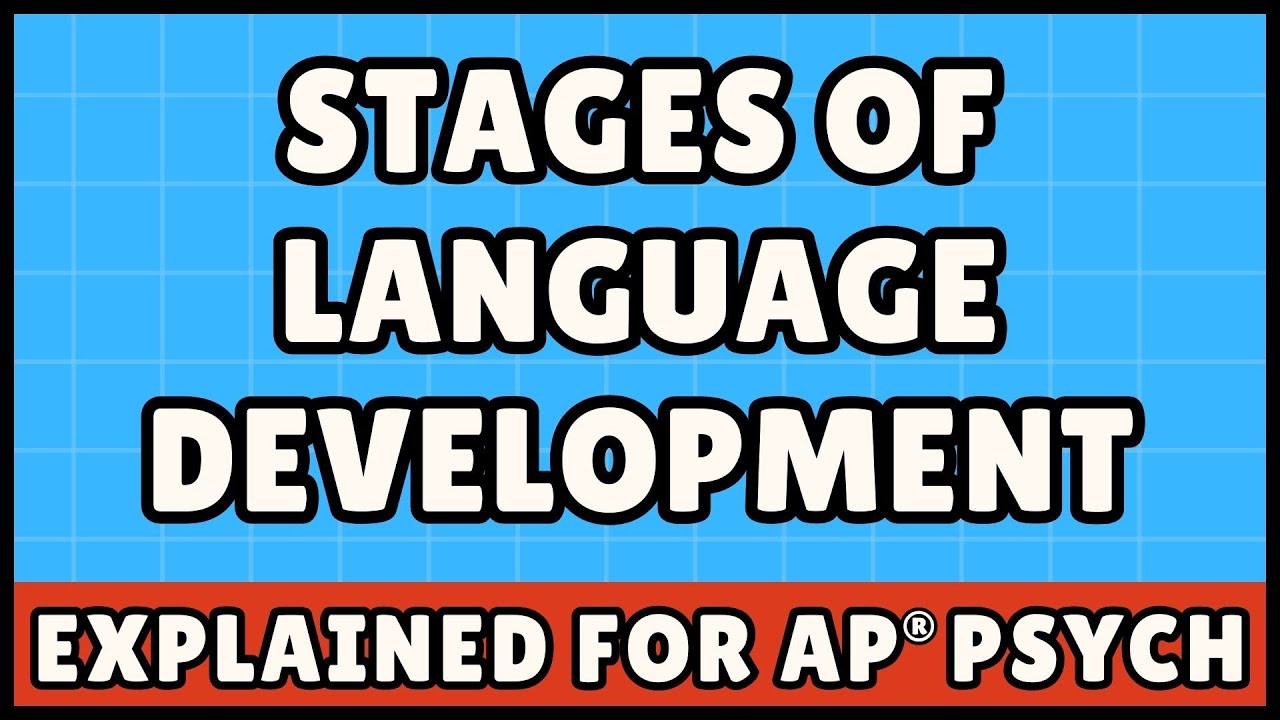 Stages of Language Development (AP Psychology) - YouTube