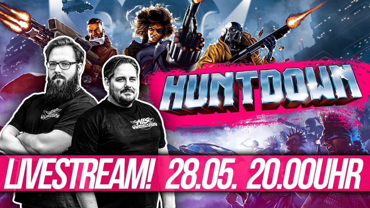 Huntdown | PlayStation 4 | NES Commando LIVE Baller-Action - YouTube