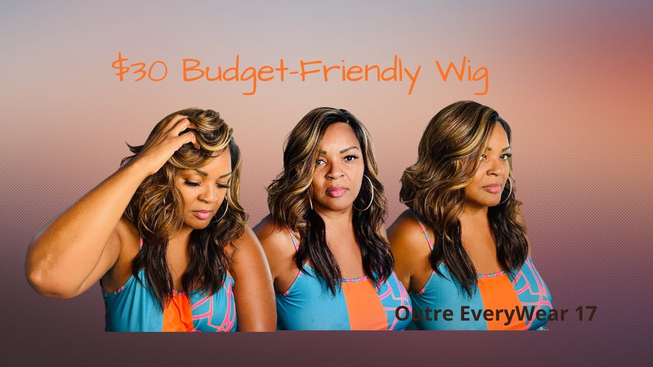Affordable! Outre Synthetic EveryWear HD Lace Front Wig-Every17 - YouTube