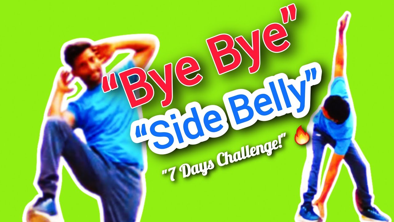 Lose Side Belly Fat in 7 Days – Standing Workout (No Equipment, No ...