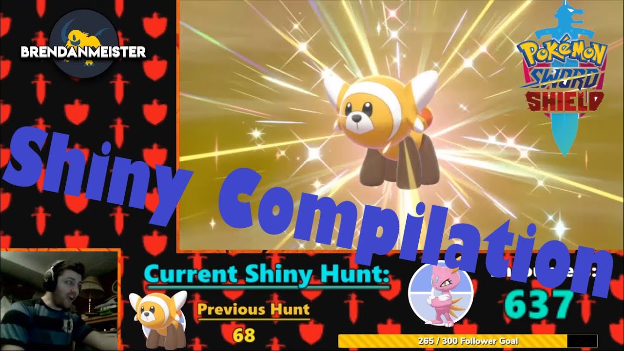 Pokemon Sword & Shield Shiny Compilation - YouTube