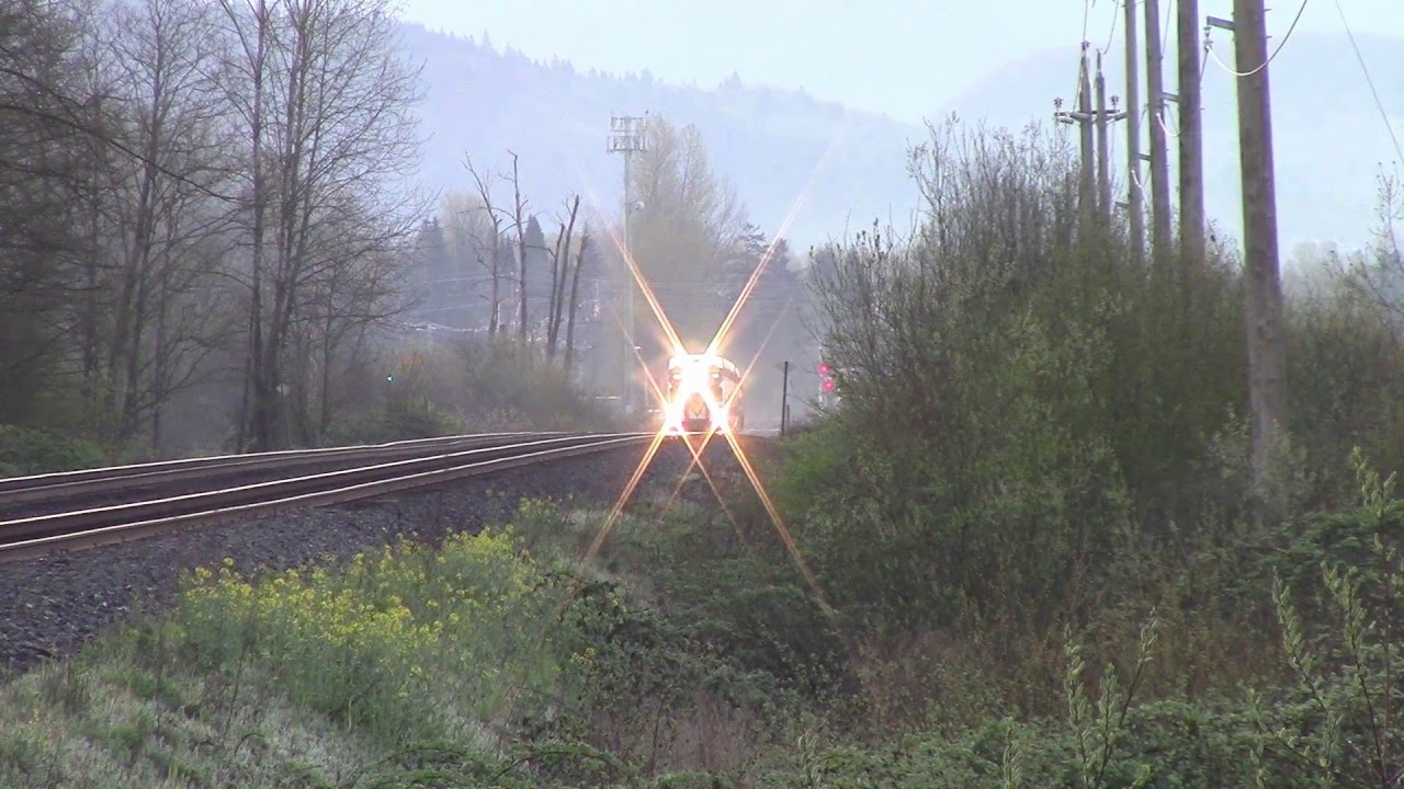 Trains BC 2016: West Coast Express W4 Near Mission BC Canada 30MAR16 ...