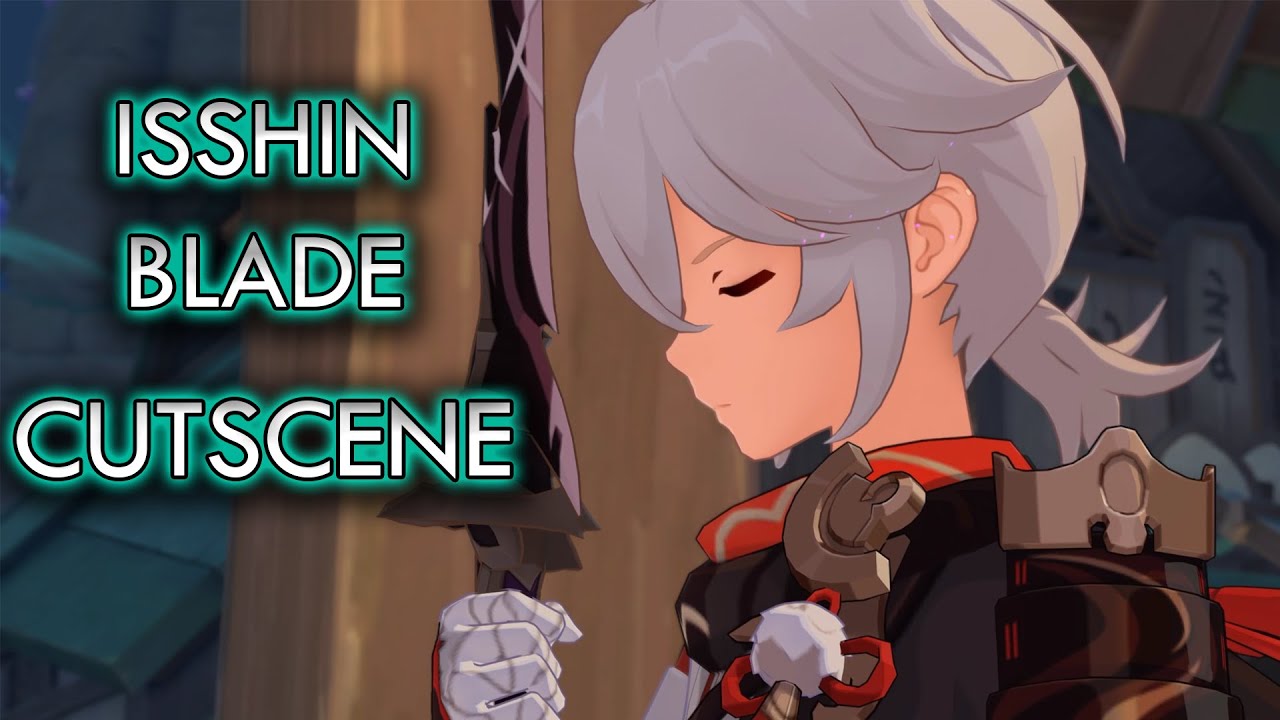 Kazuha forges Kagotsurube Isshin Cutscene | Kazuha Story Quest Act I ...