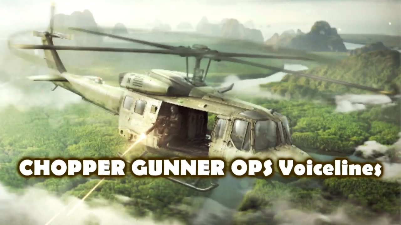 Call of Duty: Black Ops Cold War - "Chopper Gunner Ops" Voicelines ...