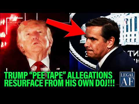 Trump PISSED as His OWN DOJ Resurfaces Infamous Alleged “PEEPEE” Tapes in New Disclosure!!