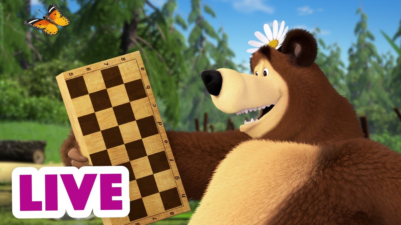 🔴 EN VIVO Masha y el Oso Castellano 🐻📺 Episodios favoritos de los osos ...