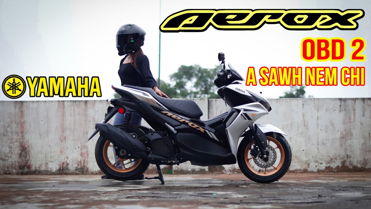Vlogging with Yamaha AEROX OBD2 - YouTube