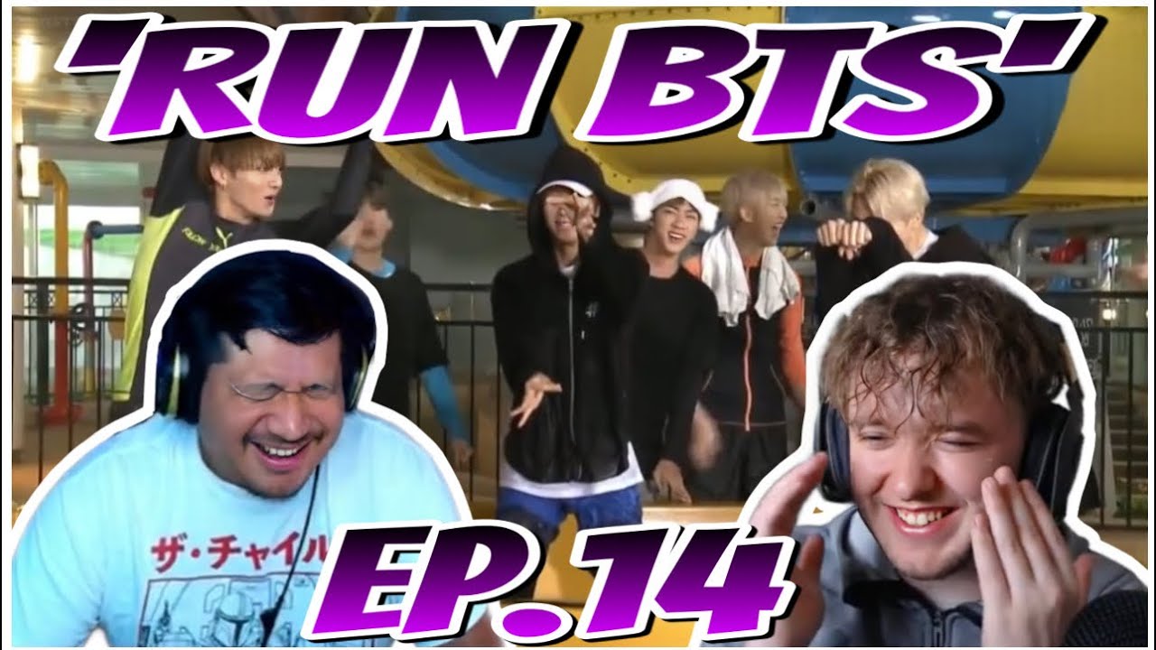 We Going to the water slides on this BTS Run Ep14 #bts #btsreaction # ...