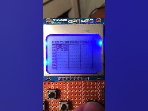 Singing Arduino (TinyTracker arpeggio on my DIY Gamebuino) - YouTube