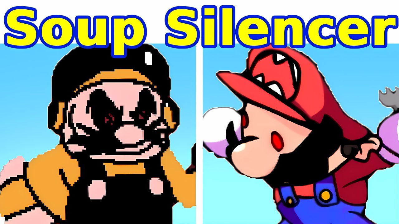 Friday Night Funkin': Soup Silencer (Mario/Sunky) (Mario.EXE) (FNF Mod ...