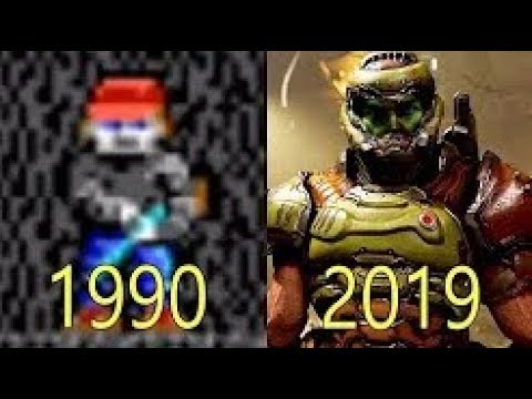 Evolution of ID Software Games 1990-2019 - YouTube
