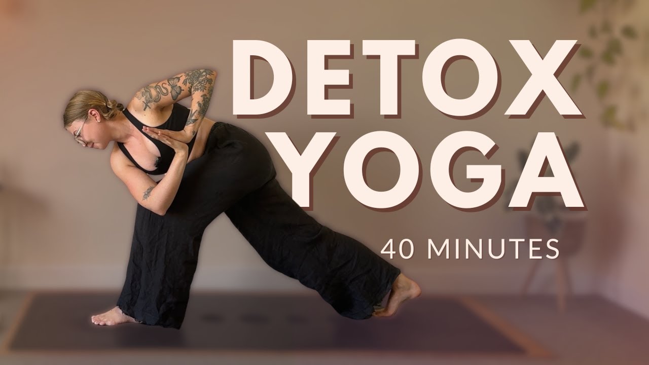Twisty Yoga Flow | 40 Min Yoga Flow for Detox and Digestion - YouTube