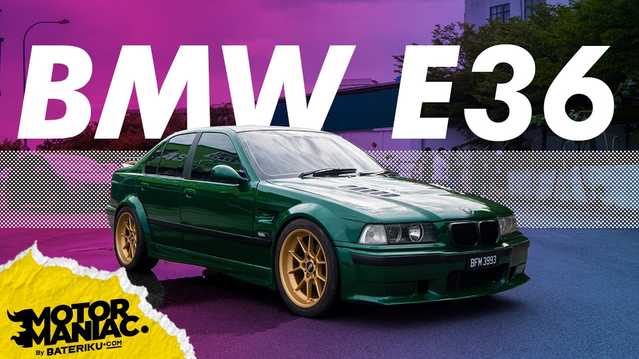Gold & Green BMW E36 by Chung Hoe - YouTube