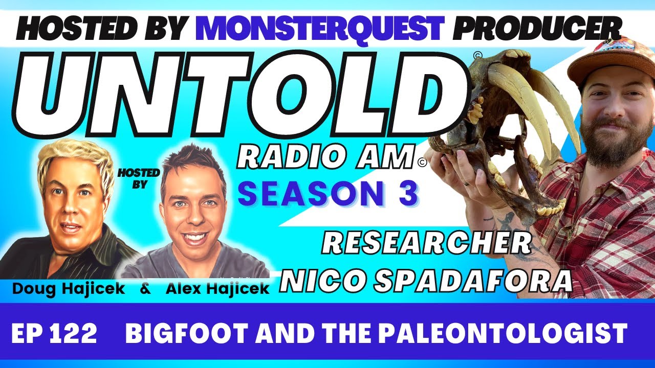 Bigfoot and the Paleontologist with Sasquatch Witness Nico Spadafora ...