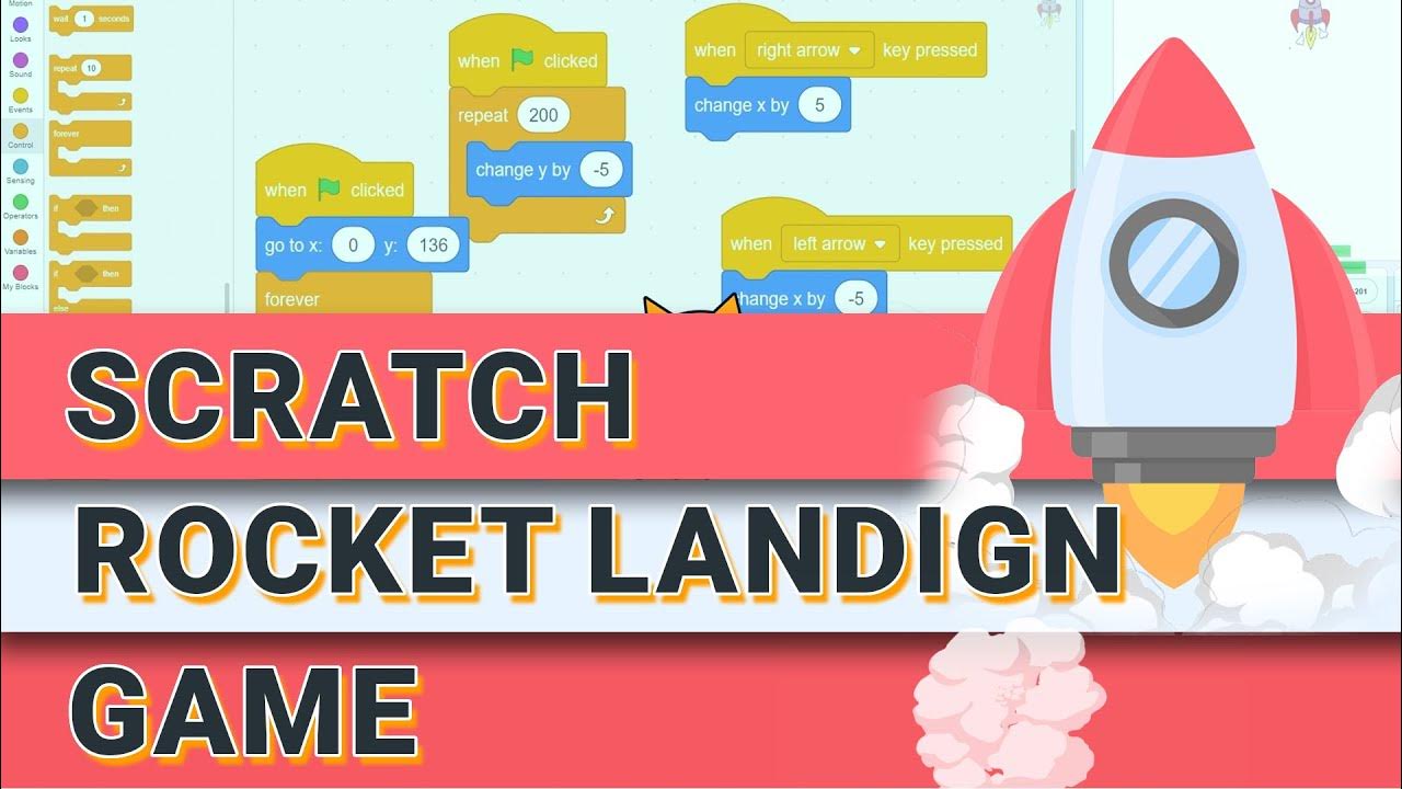 Build Your Own Rocket Landing Game in Scratch - YouTube