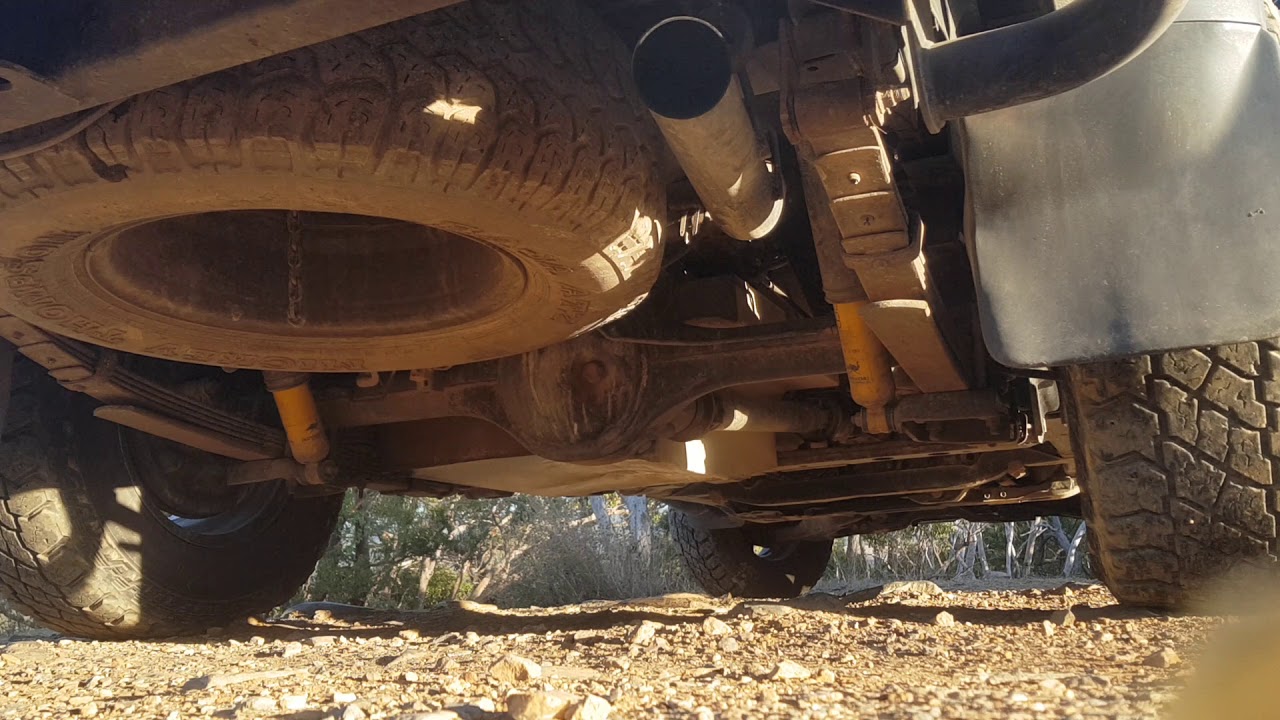 RA7 Holden Rodeo 3inch straight through exhaust - YouTube