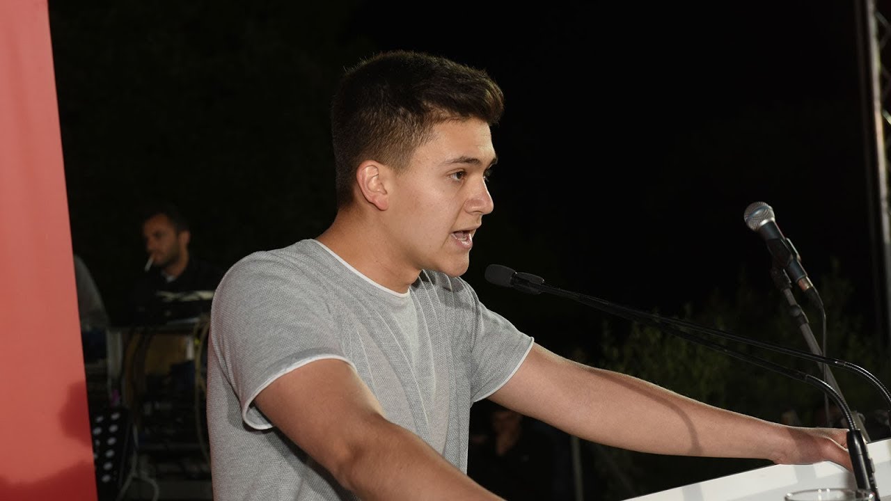 ΧΑΙΡΕΤΙΣΜΟΣ ΤΟΥ Χ. ΕΥΘΥΜΕΡΟΥ ΣΤΗ ΣΥΓΚΕΝΤΡΩΣΗ ΝΕΟΛΑΙΑΣ ΣΤΟ ΘΗΣΕΙΟ - YouTube