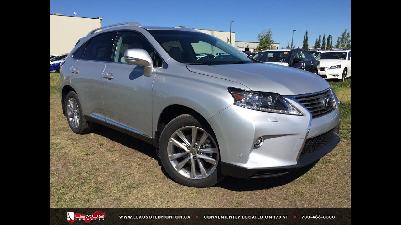 New Silver on Light Grey 2015 Lexus RX 350 AWD Technology Package ...