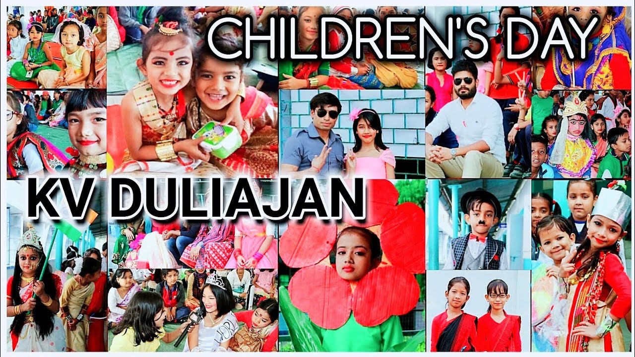 CHILDREN'S DAY celebration at KV DULIAJAN - YouTube