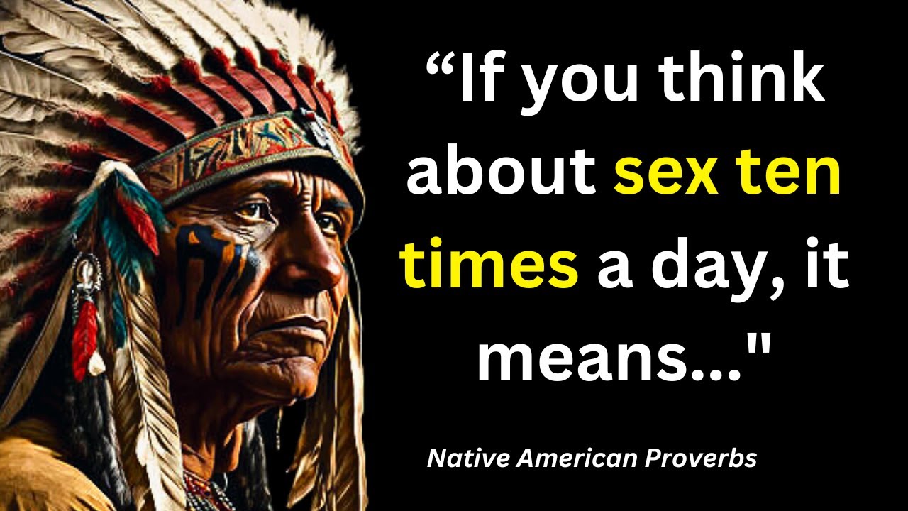 These Native American Proverbs Are Life Changing | Quotes, Aphorisms ...