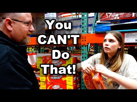 You CAN'T Do That! | Large Family Grocery Shopping! | Costco!