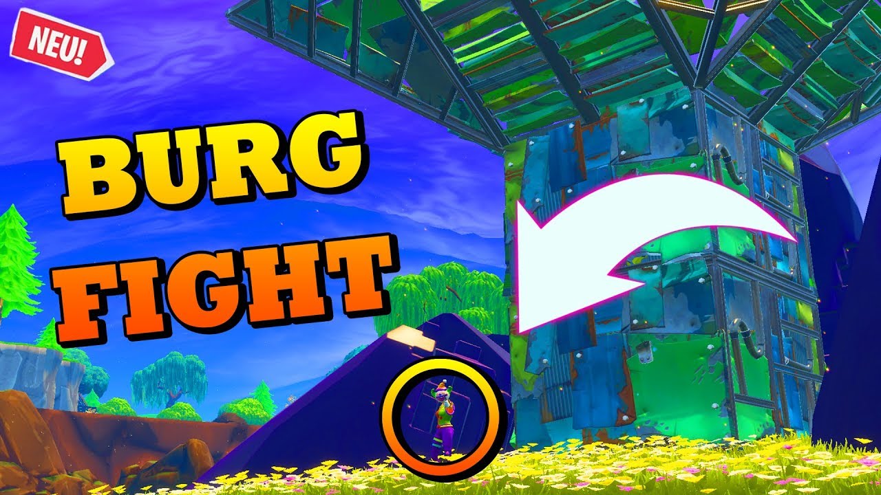 *NEU* XXL BURG FIGHT in Fortnite Battle Royale - YouTube
