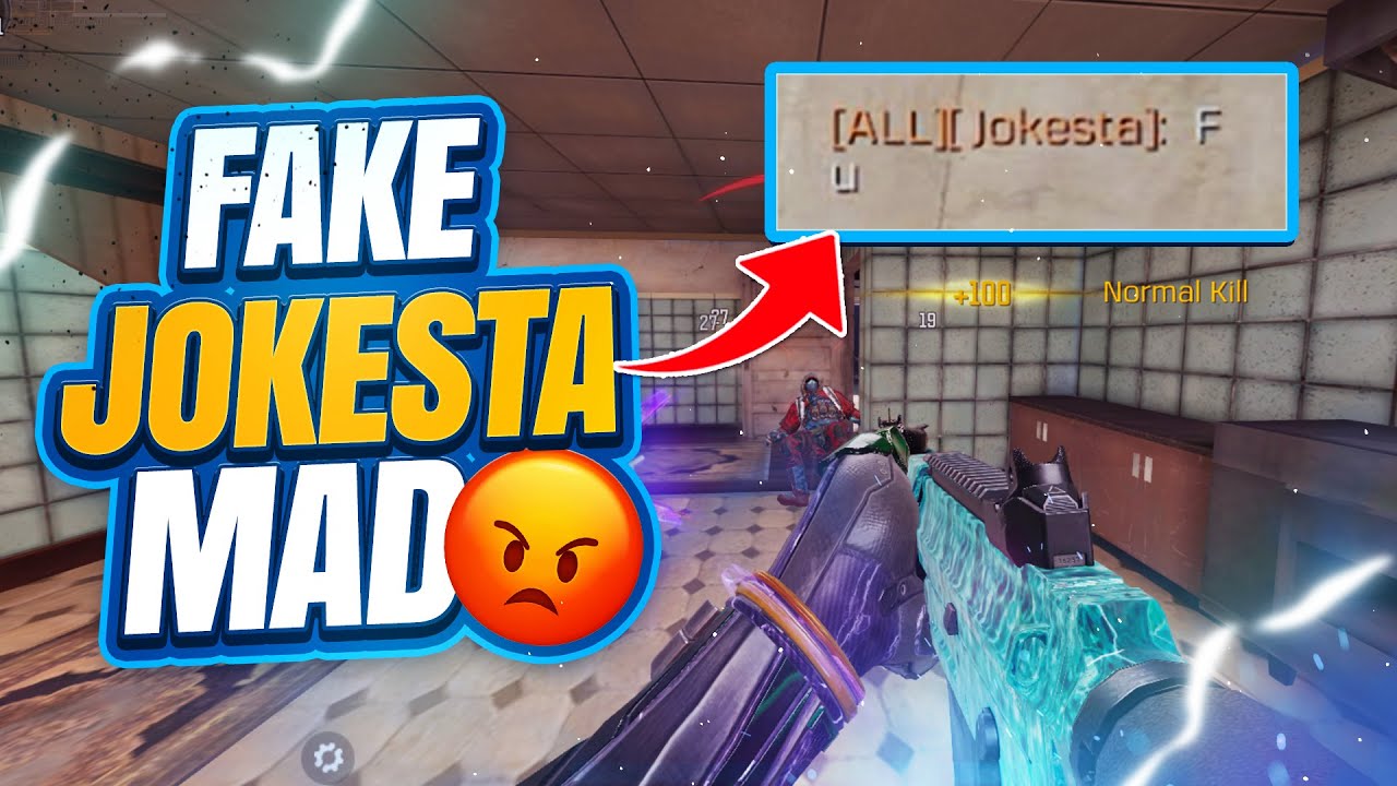 I PLAYED AGAINST A FAKE JOKESTA AND MADE HIM CRY IN COD MOBILE! - YouTube