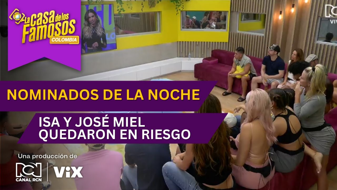 El 'Team infierno' eligió a los nominados de la noche en La casa de los famosos Colombia - YouTube